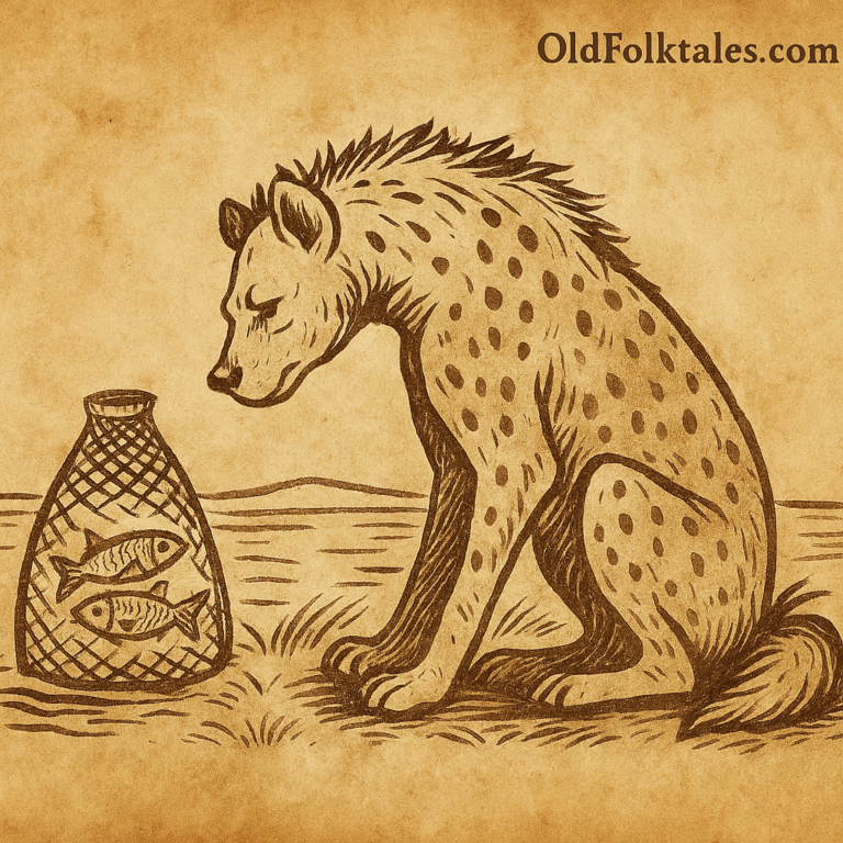 The Hyena, the Hare, and the Holly | FolktalesAfrica.com