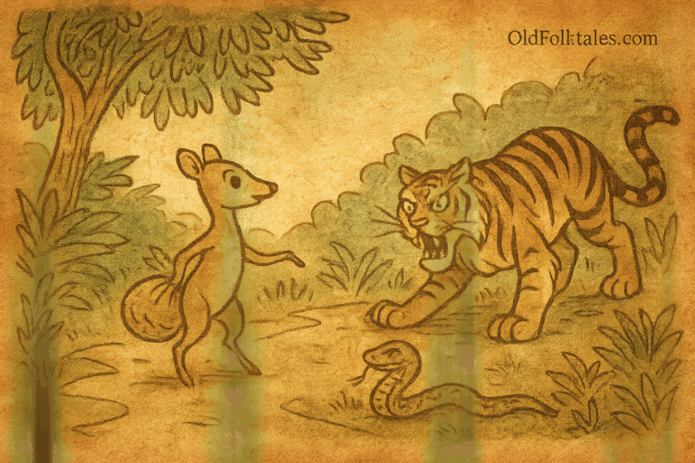 The Mouse Deer and Tiger | FolktalesAfrica.com